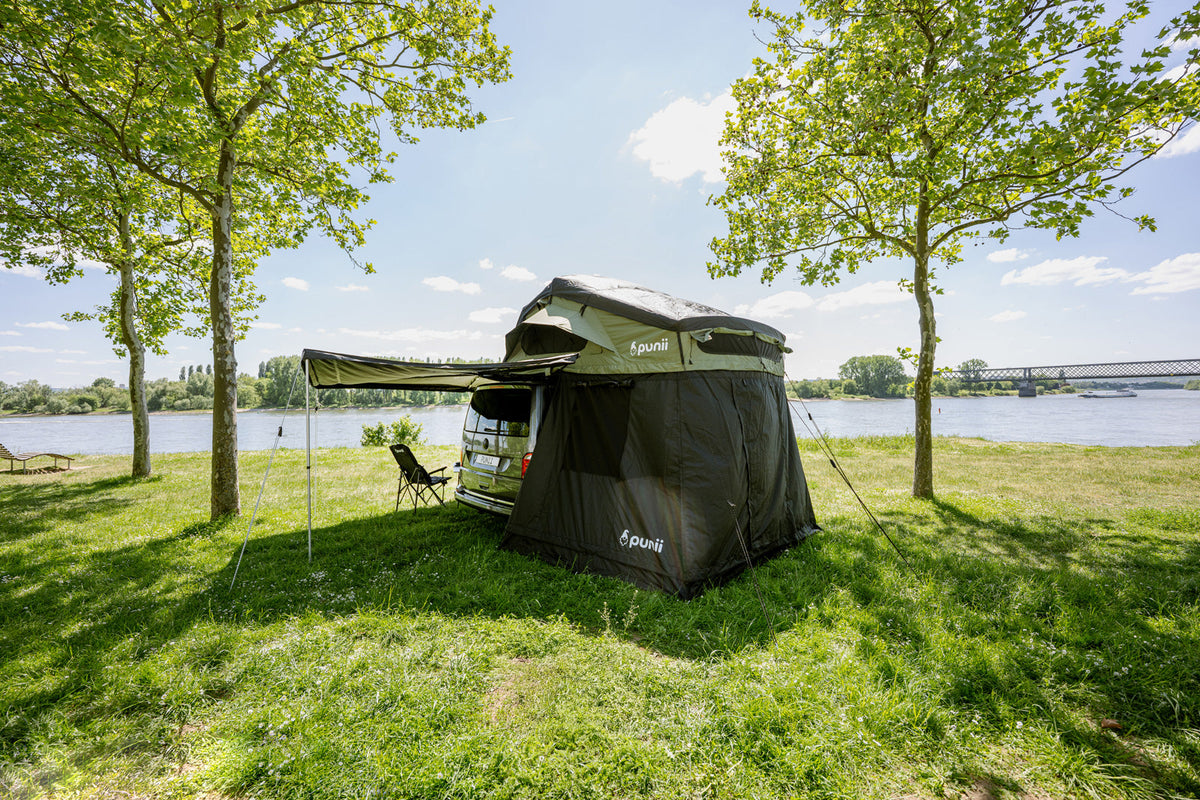 Vorzelte für Dachzelte moenga – mehr Raum & Schutz beim Campen – Punii ...